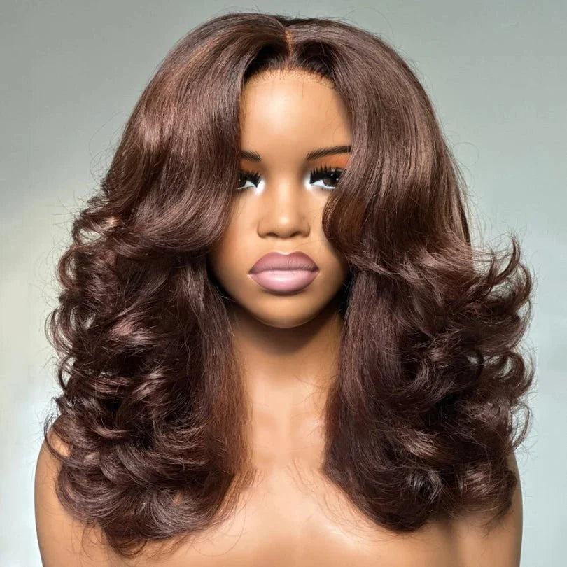 Shoulder Length Body Wave 5x5 Lace Closure Wig – WigKiss